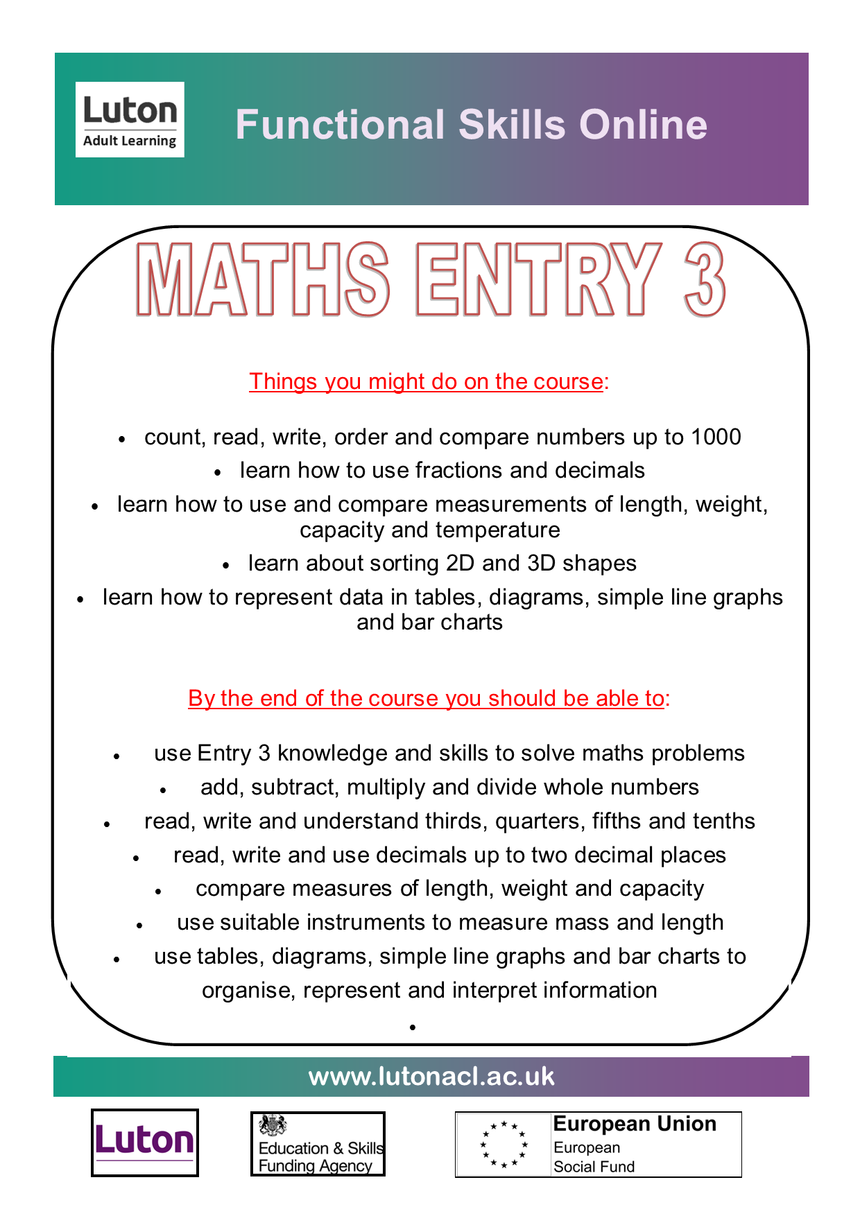 Luton Adult Learning