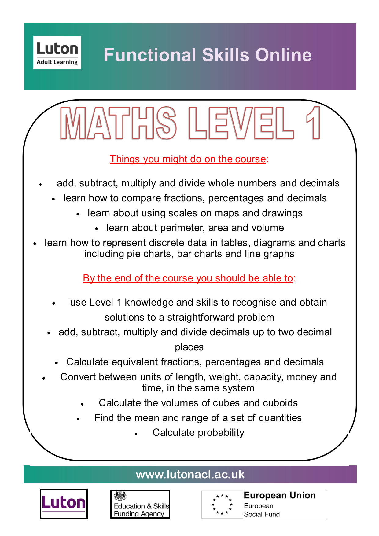 Luton Adult Learning